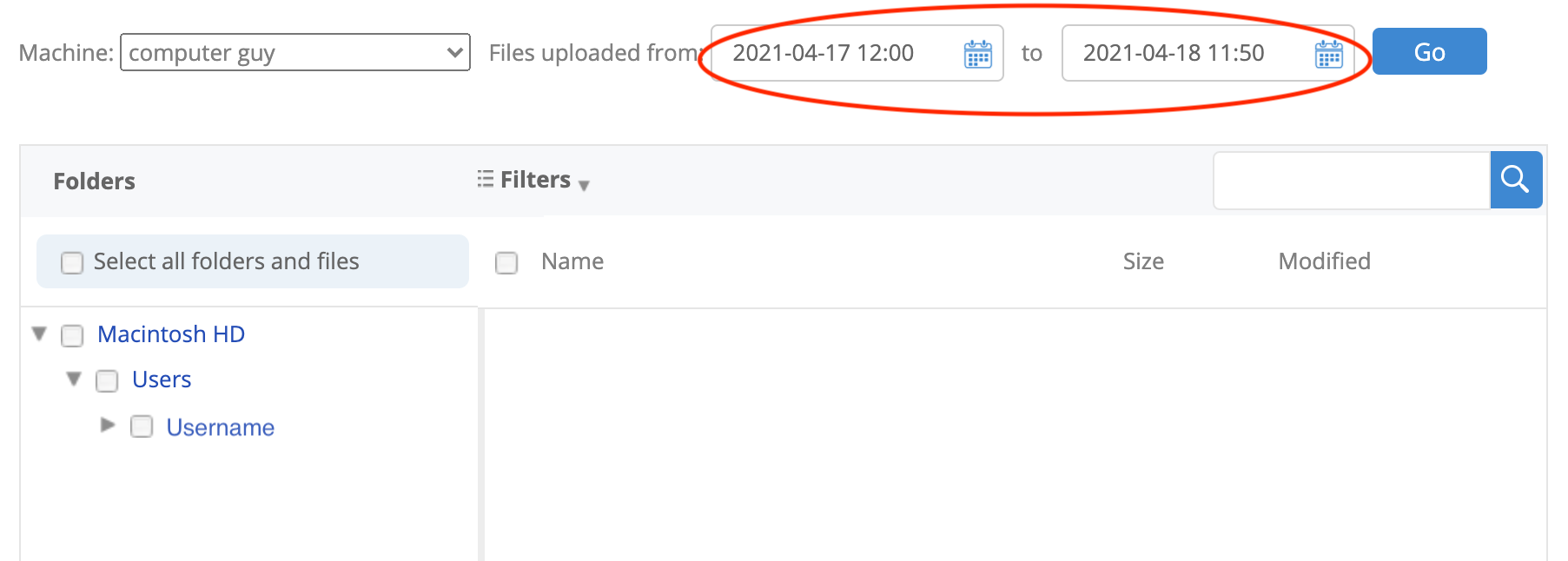 How Do I Find Recently Backed Up Files Backblaze Help