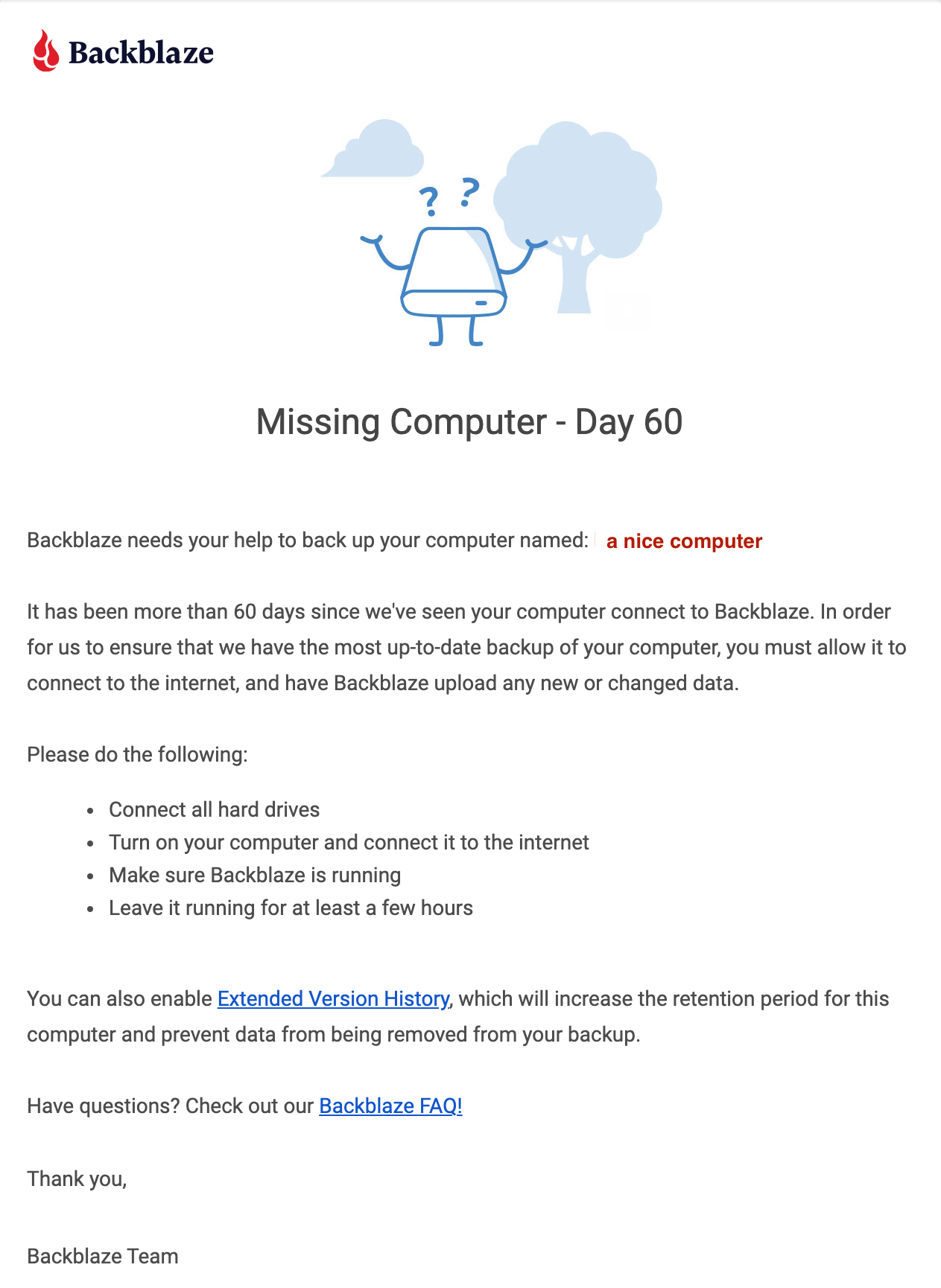 "Missing COMPUTER" – Backblaze Help